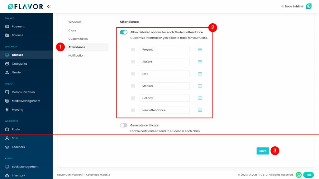 User Guide | How to Make Changes to Radio Buttons in Attendance Column ...