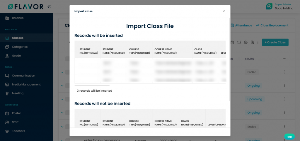 How to import class? - Flavor