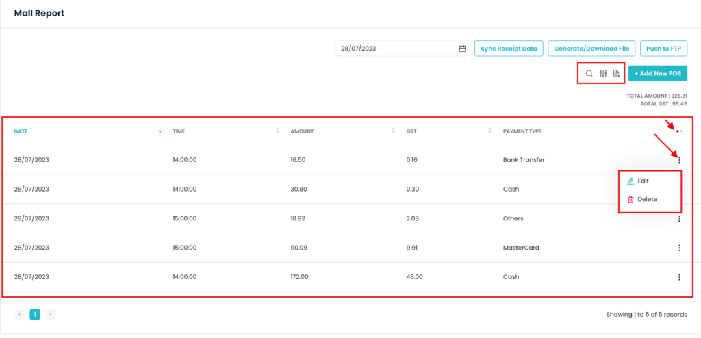 A Beginner’s Guide To Generate Mall-Report(POS) - Flavor