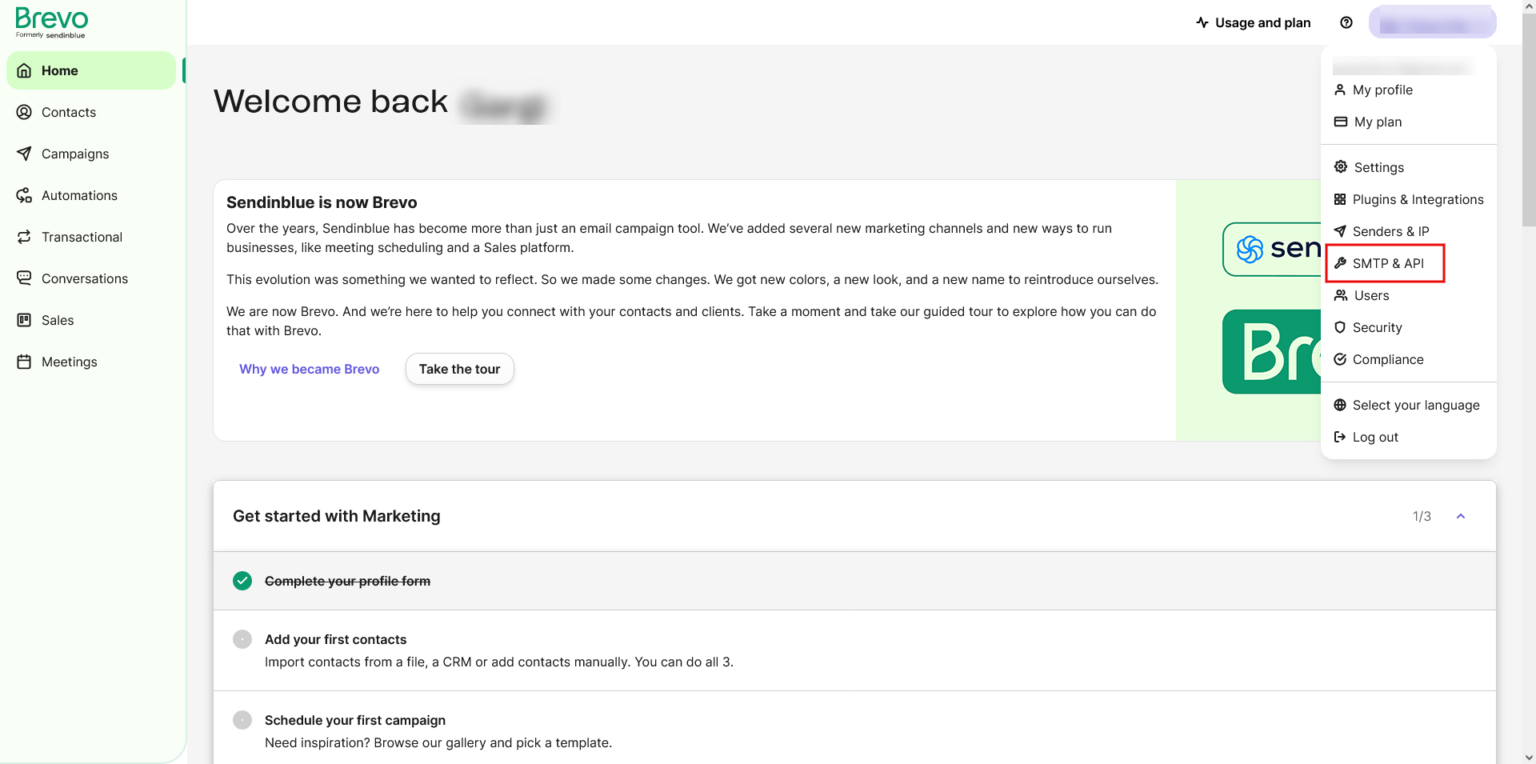 How to connect Flavor System with Brevo SMTP? - Flavor