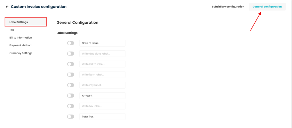 How to do Payment Setting for Custom Invoice? - Flavor